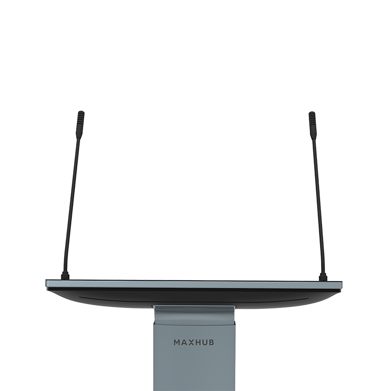 MAXHUB P22MB智能讲台可直连会议平板 带麦克风 /音箱/功放/数字处理器/调音台/电源时序器/话筒支架 - 专业OA办公服务提供商 ...